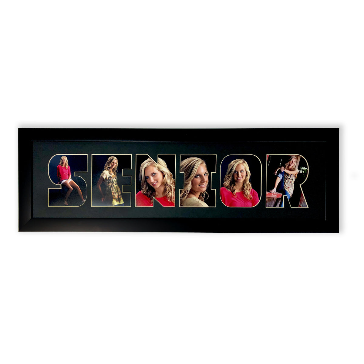 "SENIOR" Letter Matted Frame – Frames for Portraits