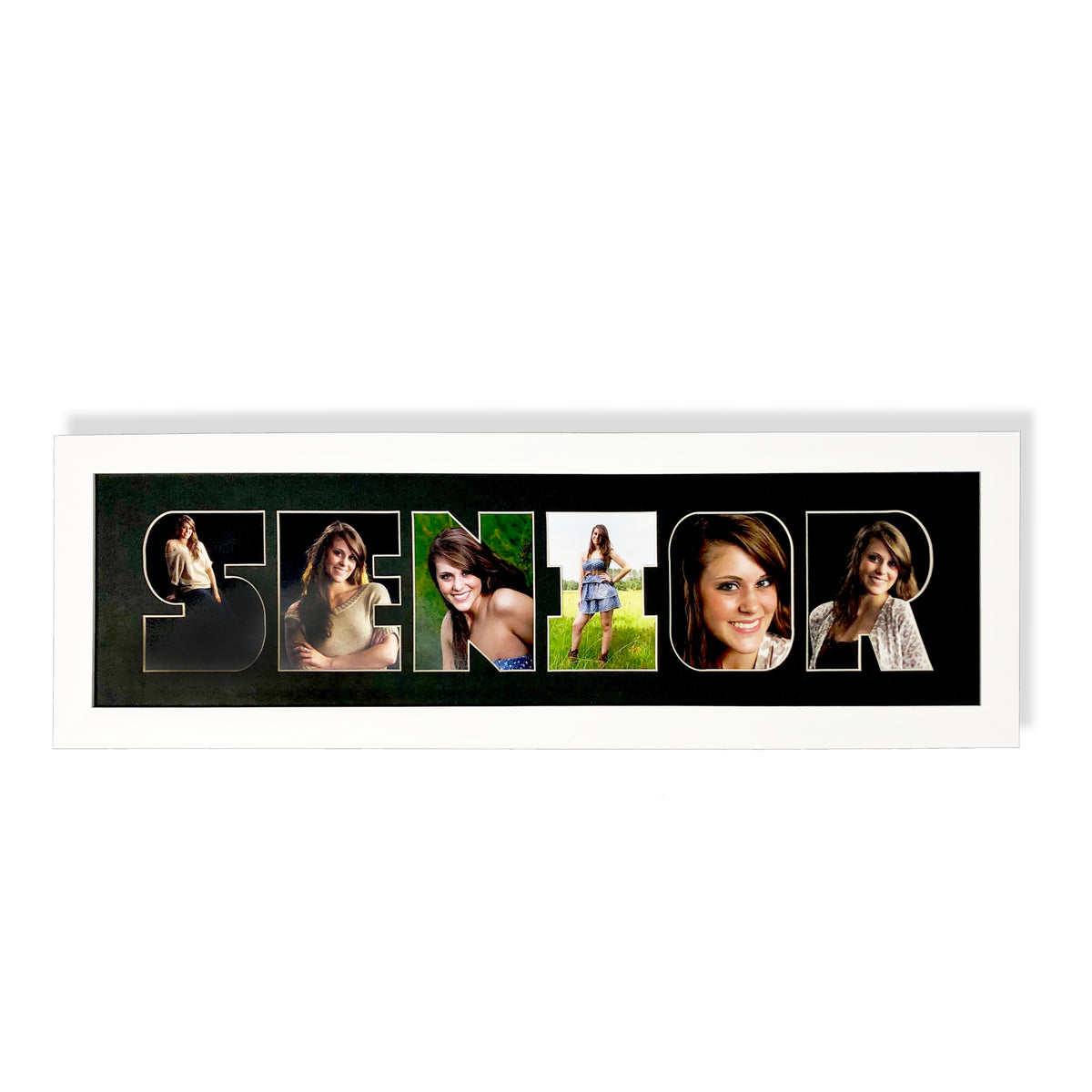 "SENIOR" Letter Matted Frame – Frames for Portraits